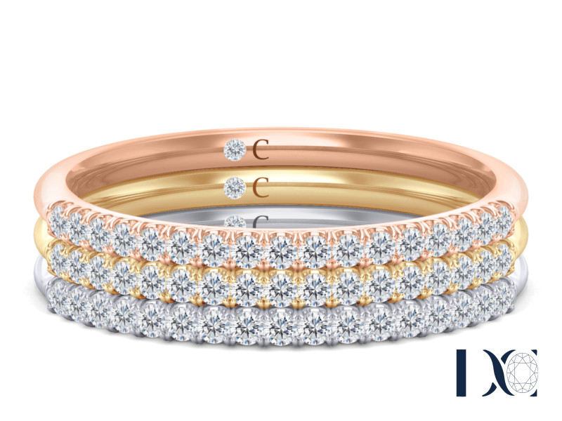 Third Eternity Wedding Rings