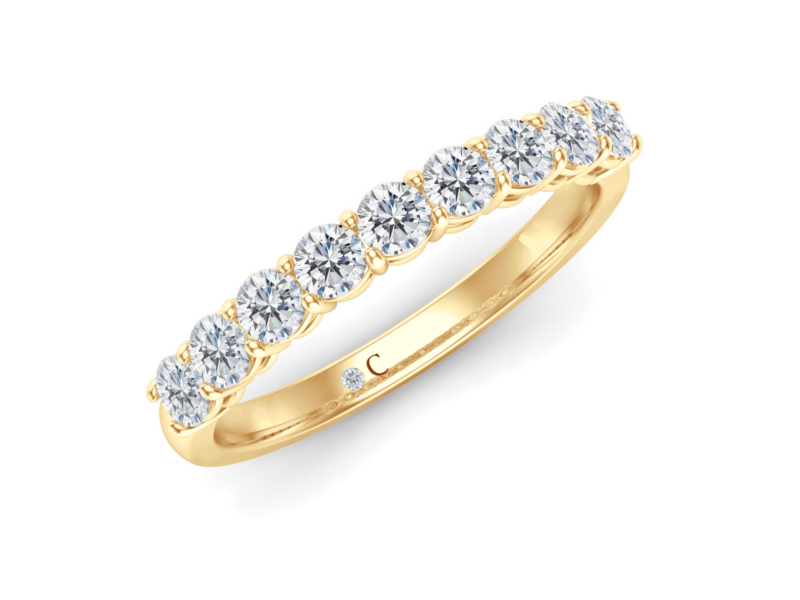 Third Eternity Wedding Rings